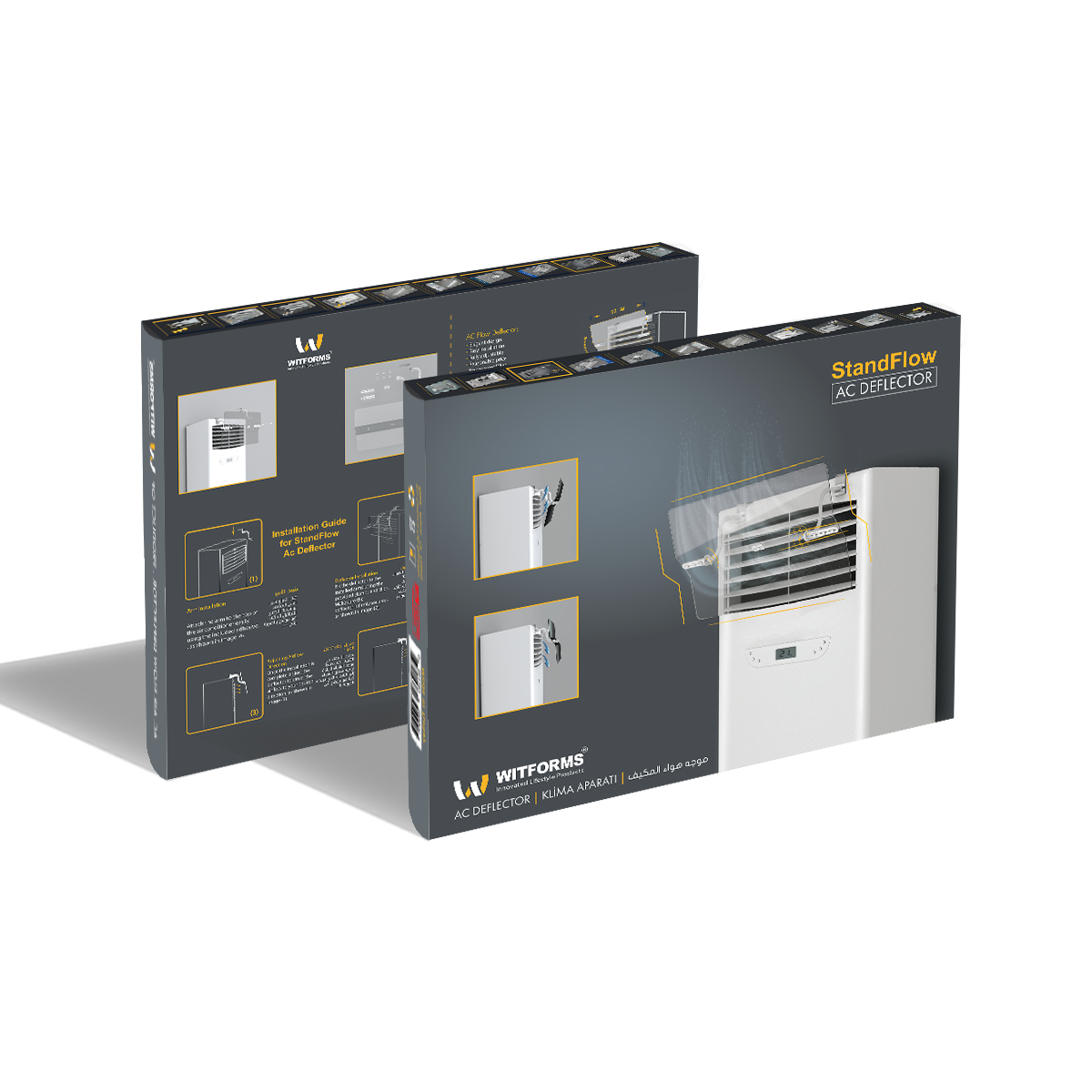 Cassette - Witforms - Suitable for Cassette air conditioner's outlets