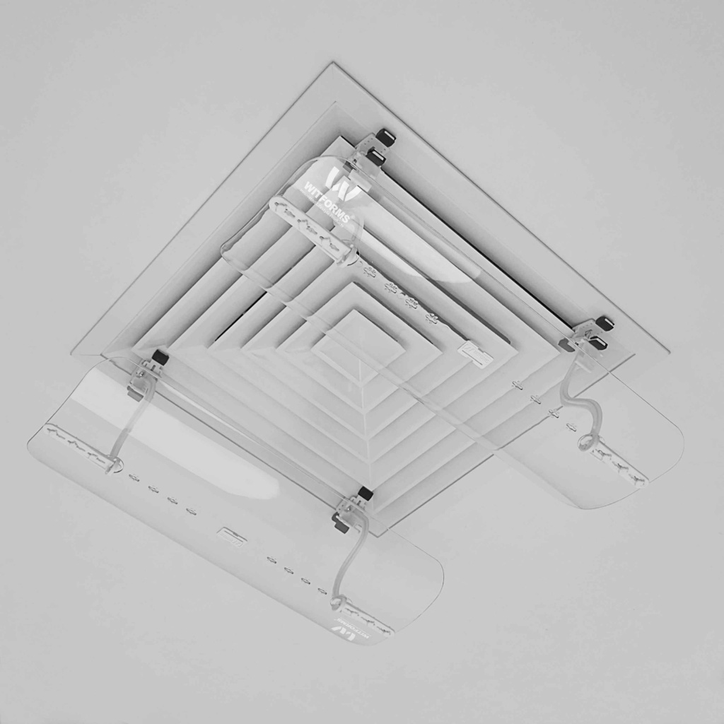 Square - AC Wind Deflector - Witforms India